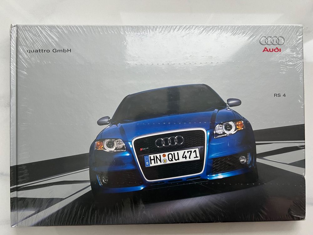 AUDI RS4 Modellprogramm 2005 Prospekt deutsch - NEU | Kaufen auf Ricardo