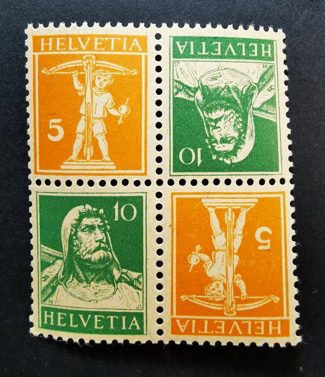 TR55 Bloc Timbre Suisse Non Oblitere (Gebraucht) in Cousset für CHF 1.5 – mit Lieferung auf ...