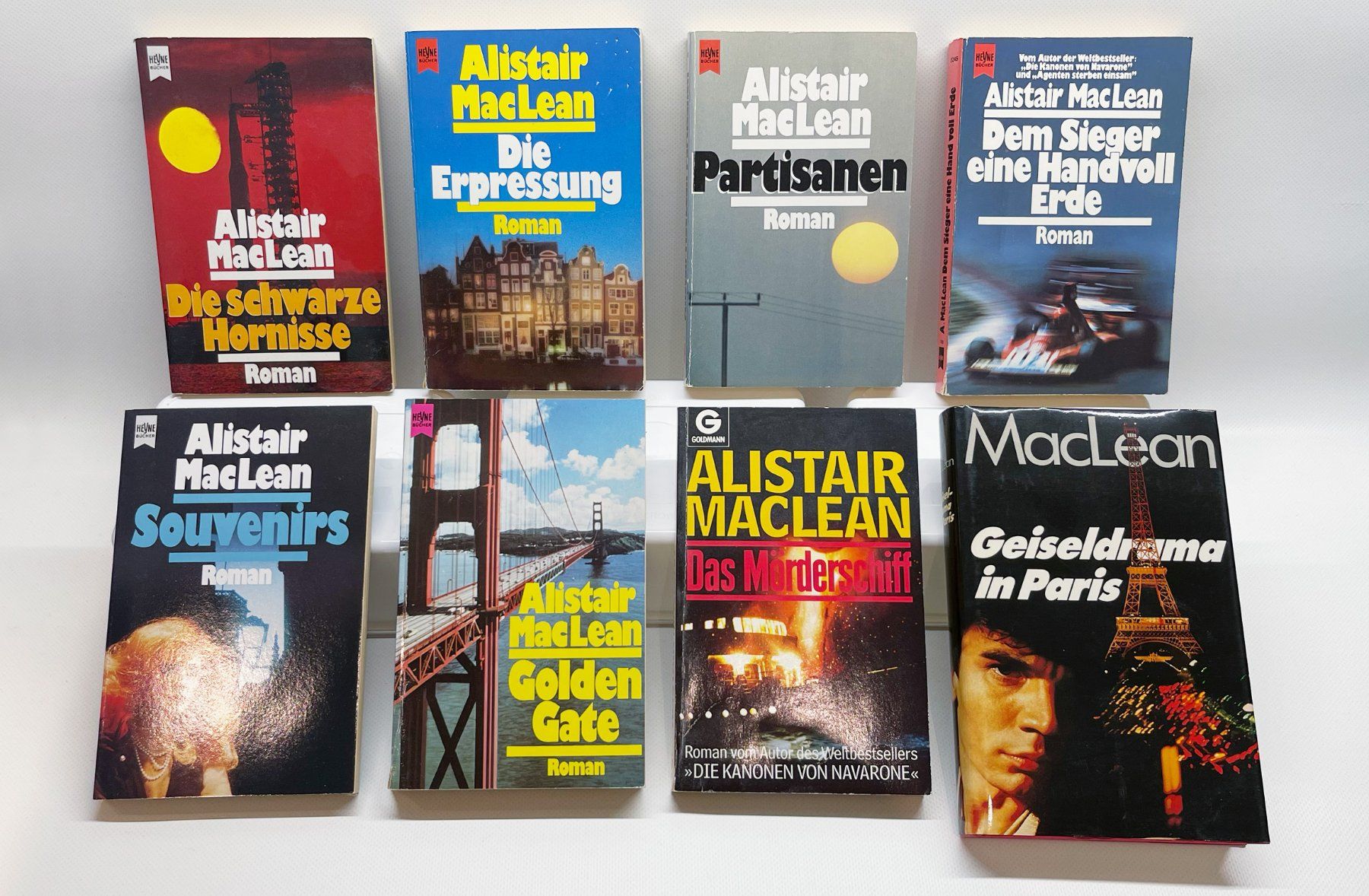 Alistair MacLean Thriller-Romane, grosse Sammlung (Gebraucht) in ...