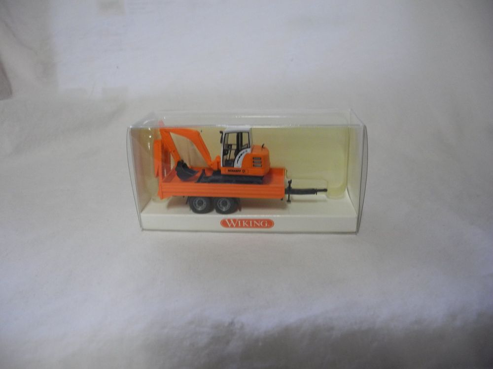 WIKING 666 01 21 ANHÄNGER FÜR MINI-BAGGER 1:87 MIB | Kaufen auf Ricardo