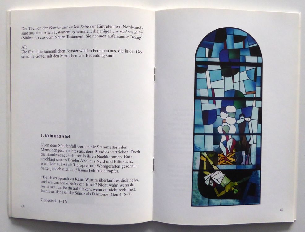 Glasbilder in kirchlichen Räumen der Gemeinde Oberwil BL (Gebraucht) in ...