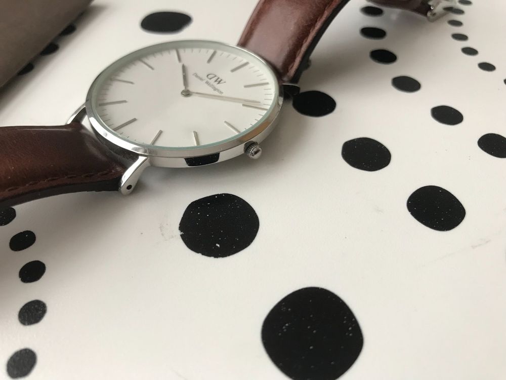 DANIEL WELLINGTON DW - WATCH FOR MEN - 41MM - WHITE DIAL !!! | Kaufen ...