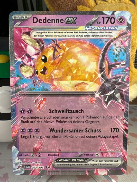 Pokemon Dedenne ex Entwicklungen in Paldea (Neu (gemäss Beschreibung ...