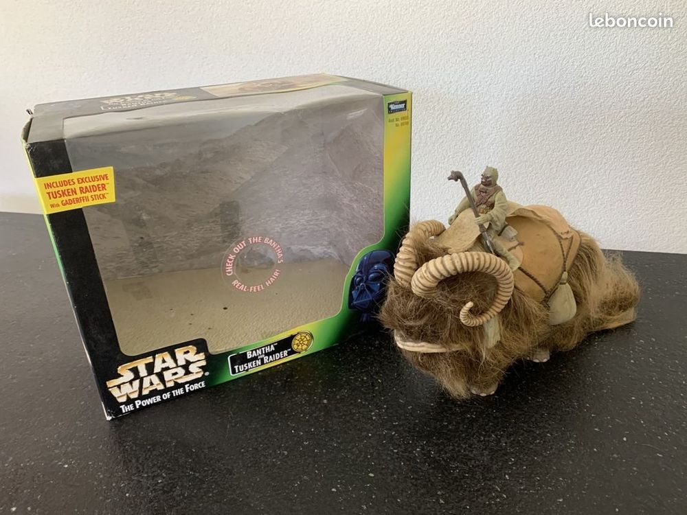 Star Wars action figure POTF 1998 - Bantha & Tusken Raider (Gebraucht ...