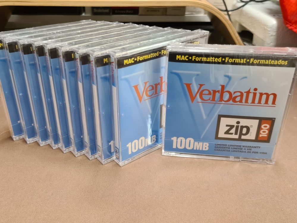 10x Disquette Zip 100 neuves et scellées (Macintosh/PC) | Kaufen auf ...