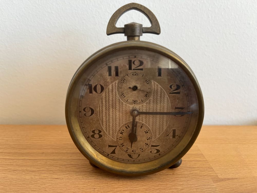 Sehr alter, antiker Wecker, Swiss Made | Kaufen auf Ricardo