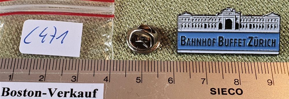 C471 - Pin Bahnhof Buffet Zürich Schweiz | Acheter sur Ricardo