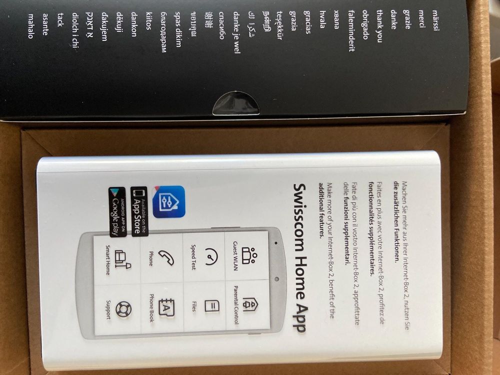 Swisscom Internet-Box 2 (Router, Modem) (Neu und originalverpackt) in ...