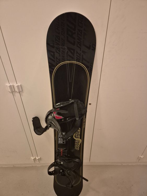 LTD EDITION Santa Cruz Snowboard 166cm + Drake Bindungen F60 (Gebraucht ...