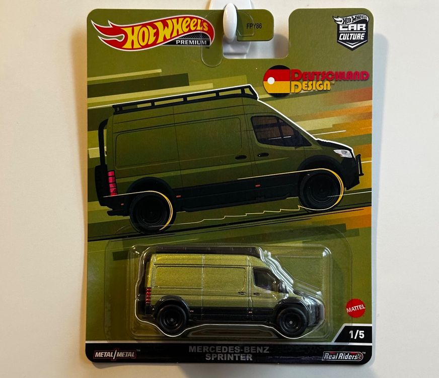 Hot Wheels Premium - Mercedes Benz Sprinter (Neu und originalverpackt ...