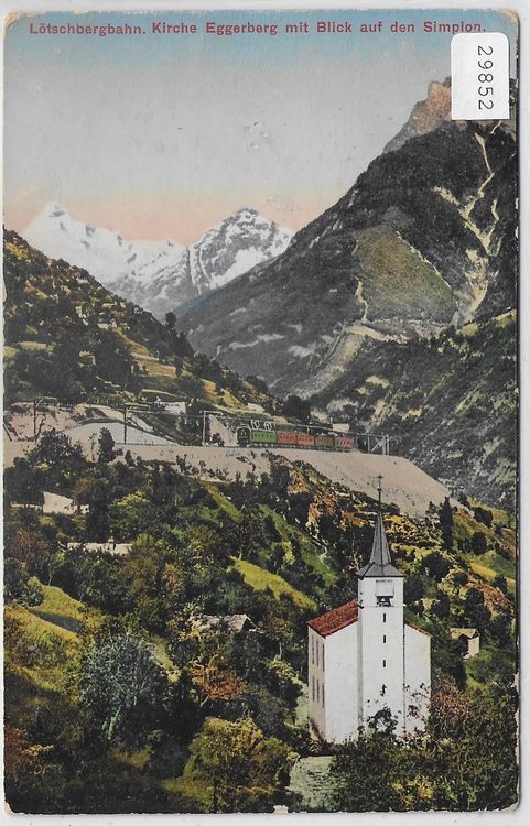 Lötschbergbahn -Kirche Eggerberg mit (Gebraucht) in Ettingen für CHF 4 – mit Lieferung auf ...
