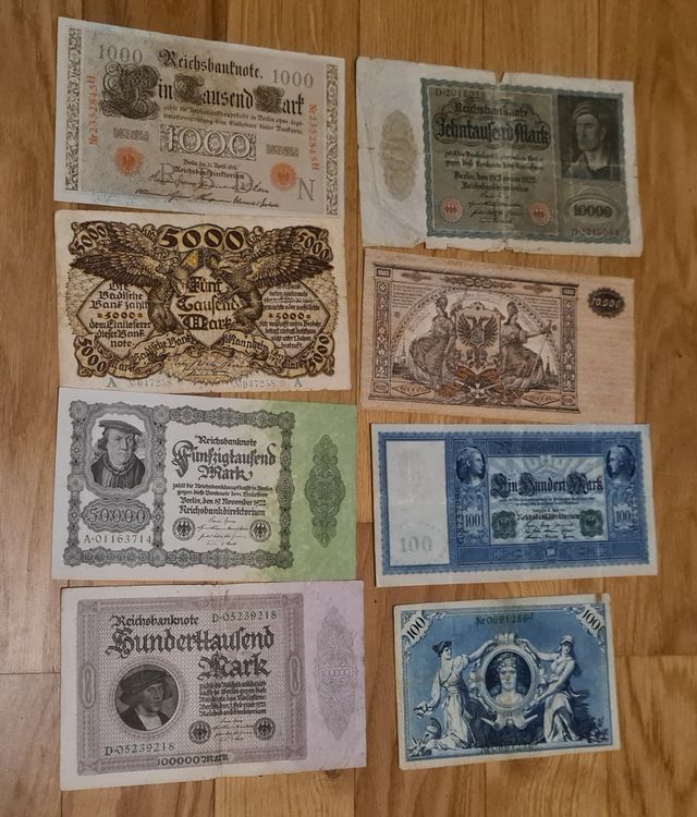 22 Stück Reichsbanknote | Kaufen auf Ricardo