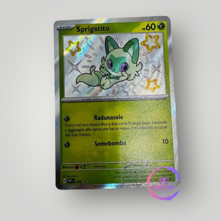 Pokémon Spigatito #76 Shiny / 2024 Scarlet & Violet Promo (Gebraucht ...