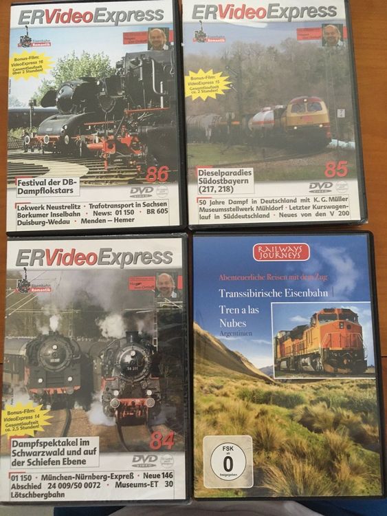 Eisenbahnen - 4 Filme (Dvds) | Kaufen auf Ricardo