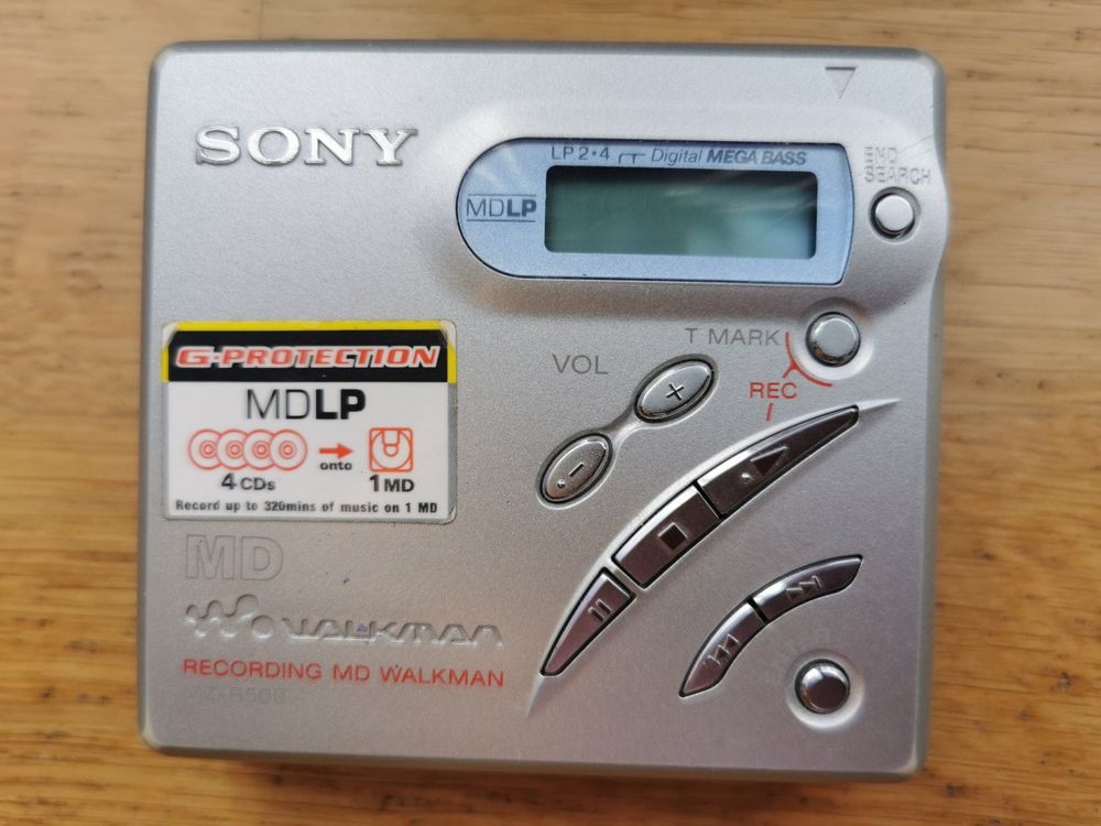 Sony MD Player Walkman MZ-R500 (Gebraucht) in Egg b. Zürich für CHF 85 ...