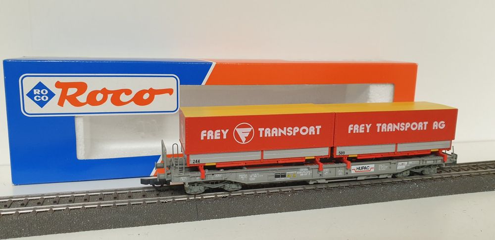 Roco SBB Hupac Frey Güterwagen 46569 (Gebraucht) in Neuenhof für CHF 29 ...