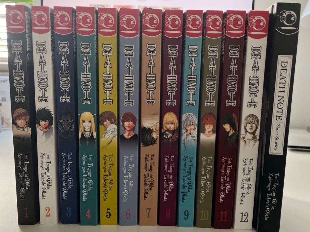 Death Note Set 1-12 inkl. Short Stories | Acheter sur Ricardo