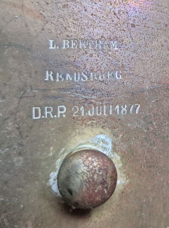 Trommel antik 1877 R.Bertram Deutsches Reich Preussen | Kaufen auf Ricardo