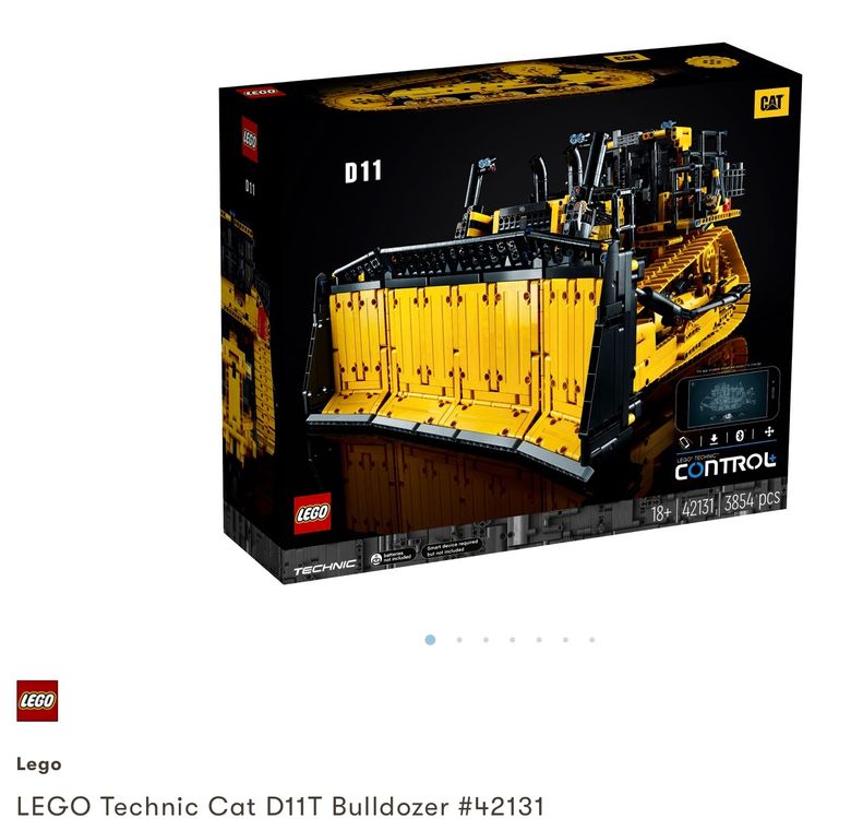 Lego Technic Bulldozer D11T 42131 | Kaufen auf Ricardo