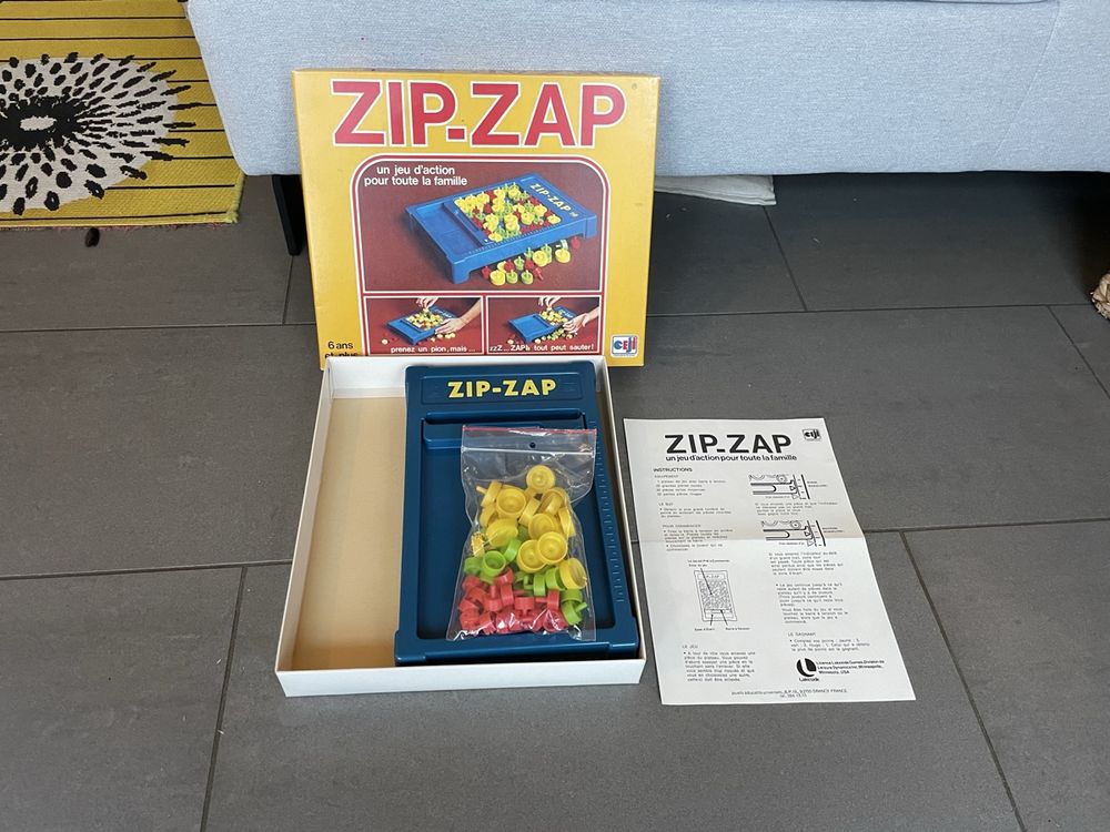 Jeu de société collector vintage ZIP ZAP (Neu (gemäss Beschreibung)) in Yvonand für CHF 1 – mit ...