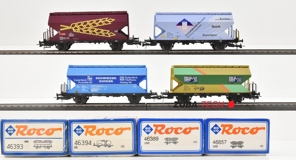 Roco 4x Silowagen der SBB H0, WS mit OVP | Kaufen auf Ricardo