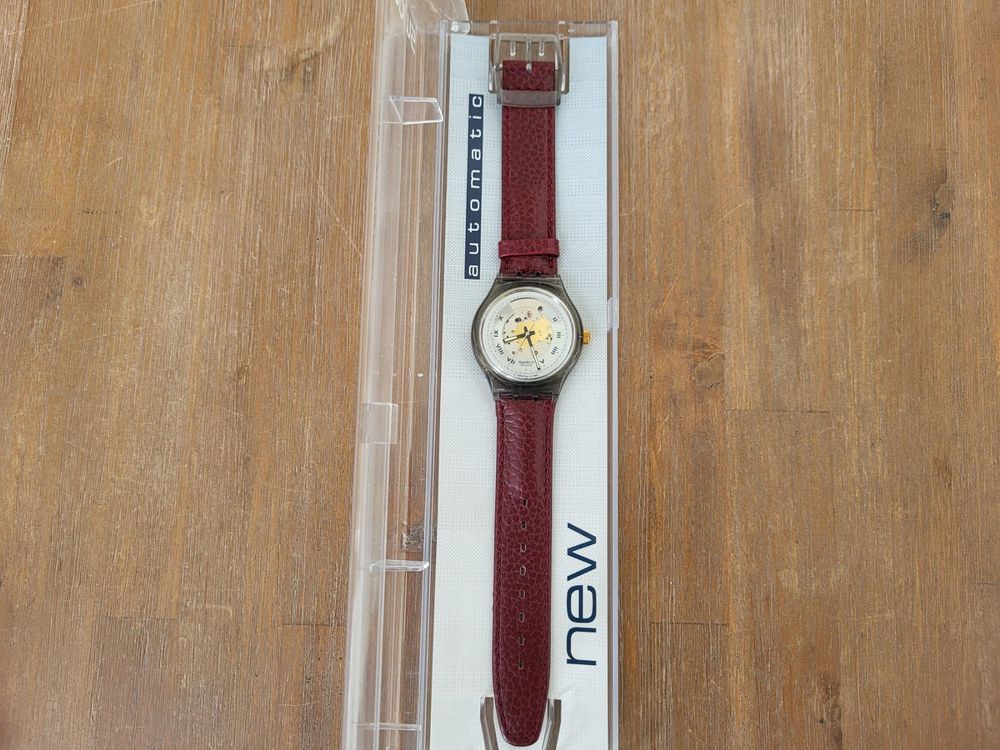 SWATCH AUTOMATIC SAM100 RUBIN VARIANTE NEU (Neu und originalverpackt) in Lommiswil für CHF 55 ...