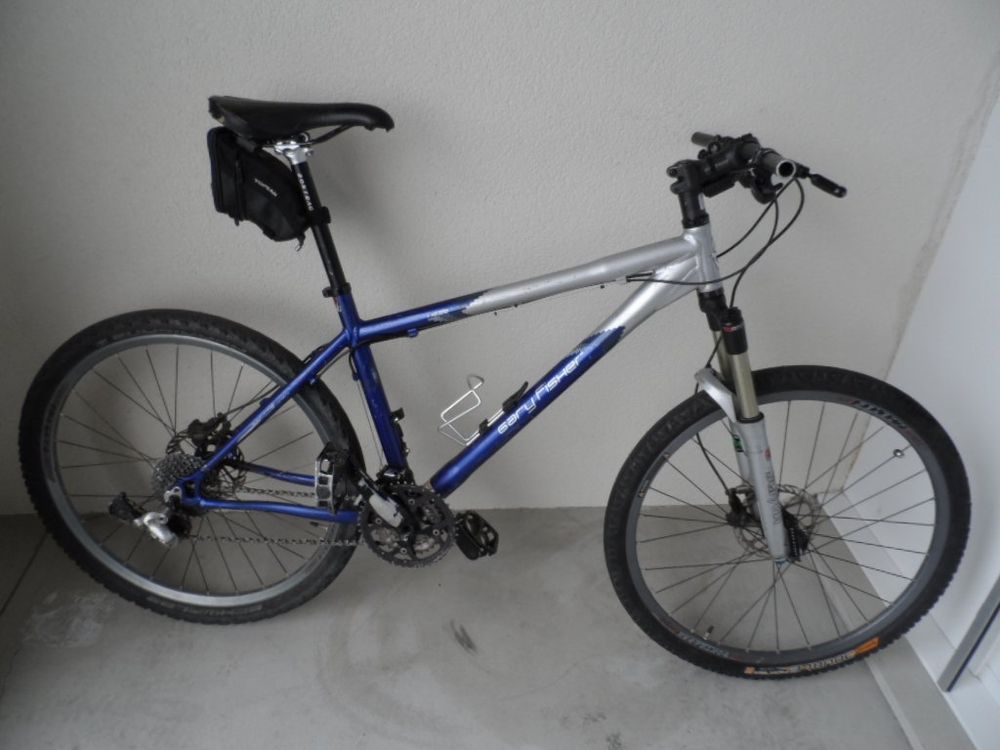 Mountainbike von Gary Fishe in Blau/Silber | Kaufen auf Ricardo
