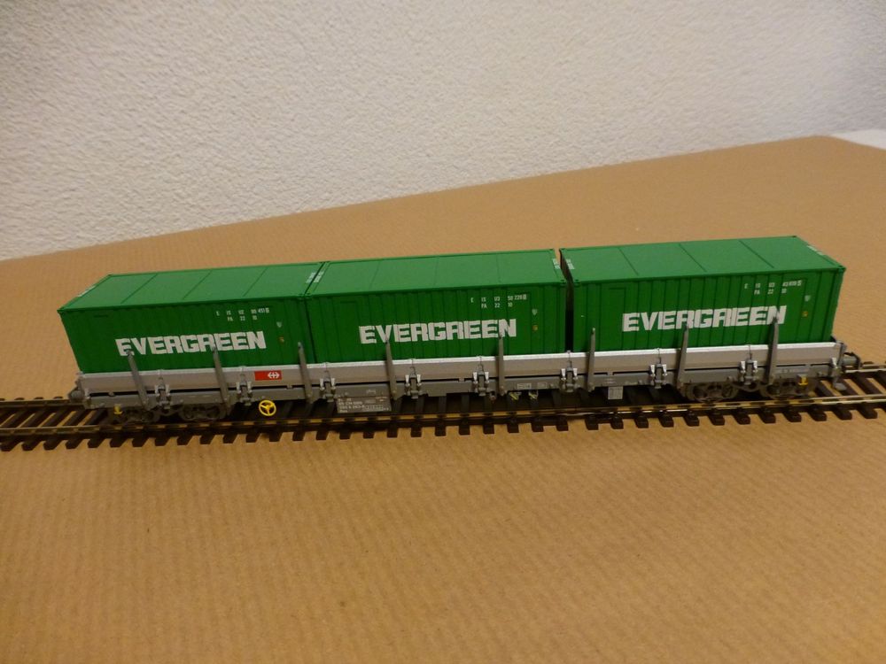 Roco 67582 H0 Containertragwagen SBB | Kaufen auf Ricardo