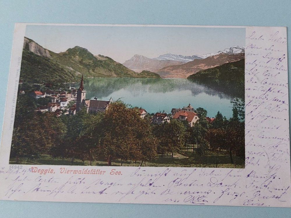 WEGGIS LU - gestempelt 1900 | Kaufen auf Ricardo