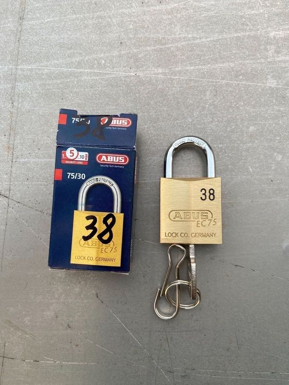 Schloss ABUS Typ 75/30 (Neu und originalverpackt) in Rümlang für CHF 2. ...
