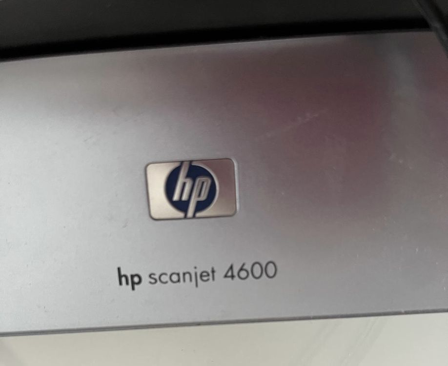 HP ScanJet 4600 Scanner mit Dia-Scanner und Software (Gebraucht) in ...