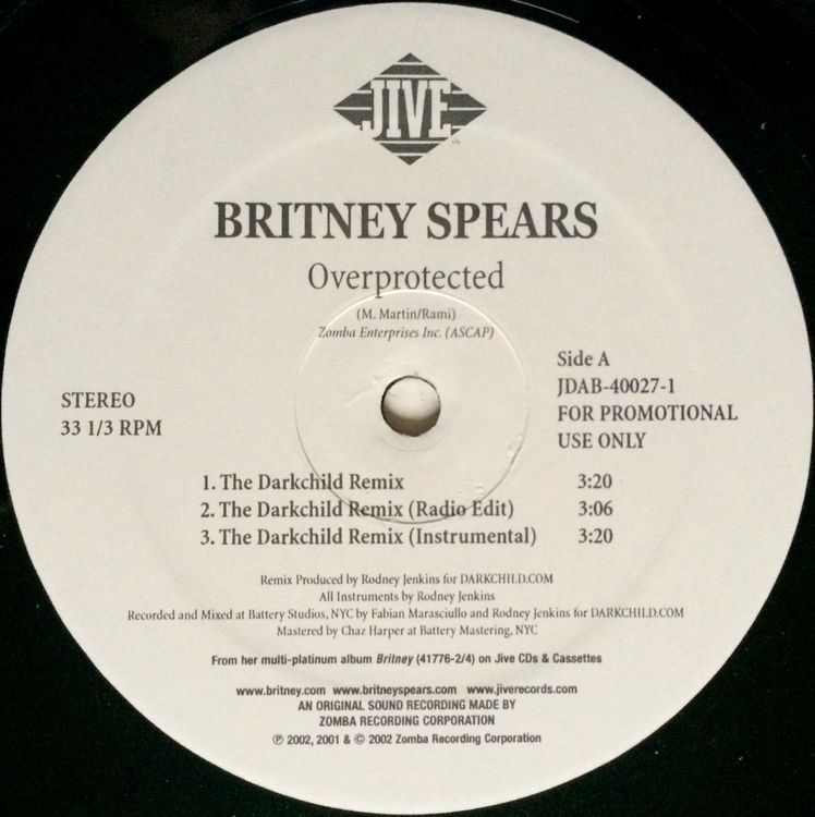 BRITNEY SPEARS - OVERPROTECTED (Gebraucht) in Bottens für CHF 19 – mit ...