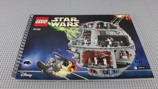LEGO 75159 Todesstern Bauanleitung mit Sticker Bogen | Kaufen auf Ricardo