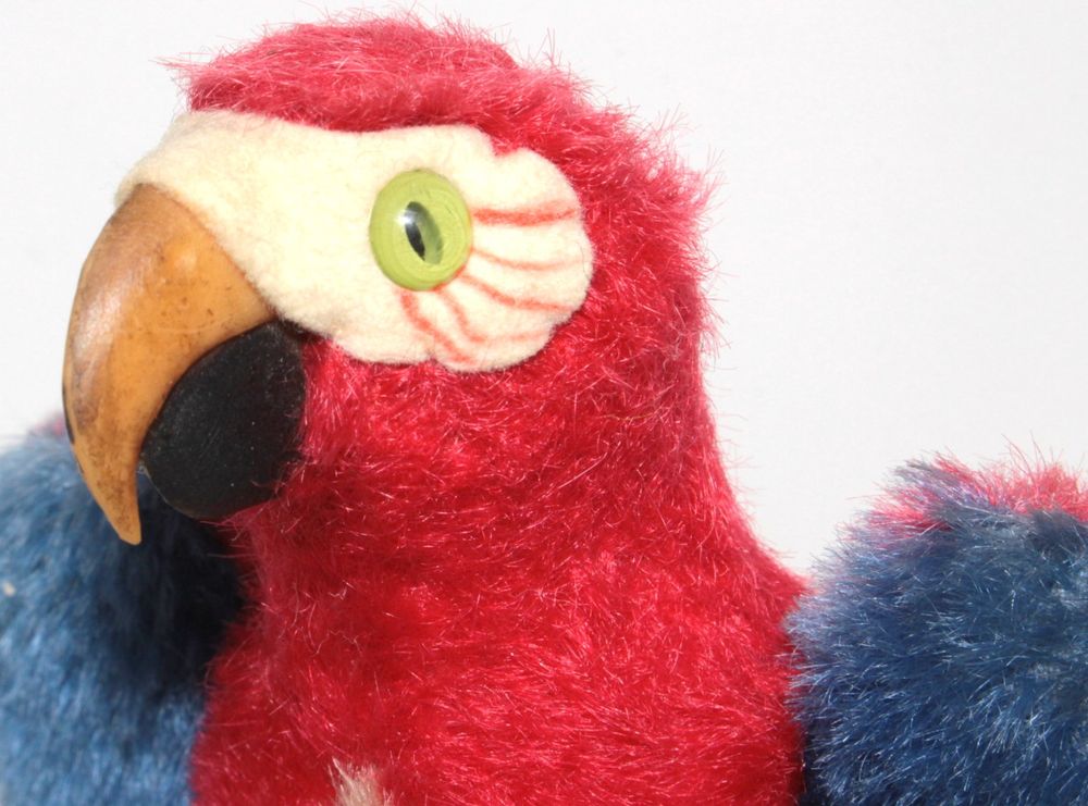 Imagedetailantiker Steiff Papagei Kaufen Auf Ricardo 2022 09 01301043