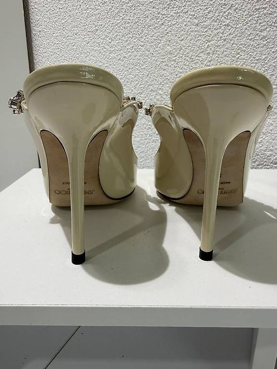 Jimmy Choo High Heels Pumps Bing 100 Beige Nude Gr 37 (Gebraucht) in ...