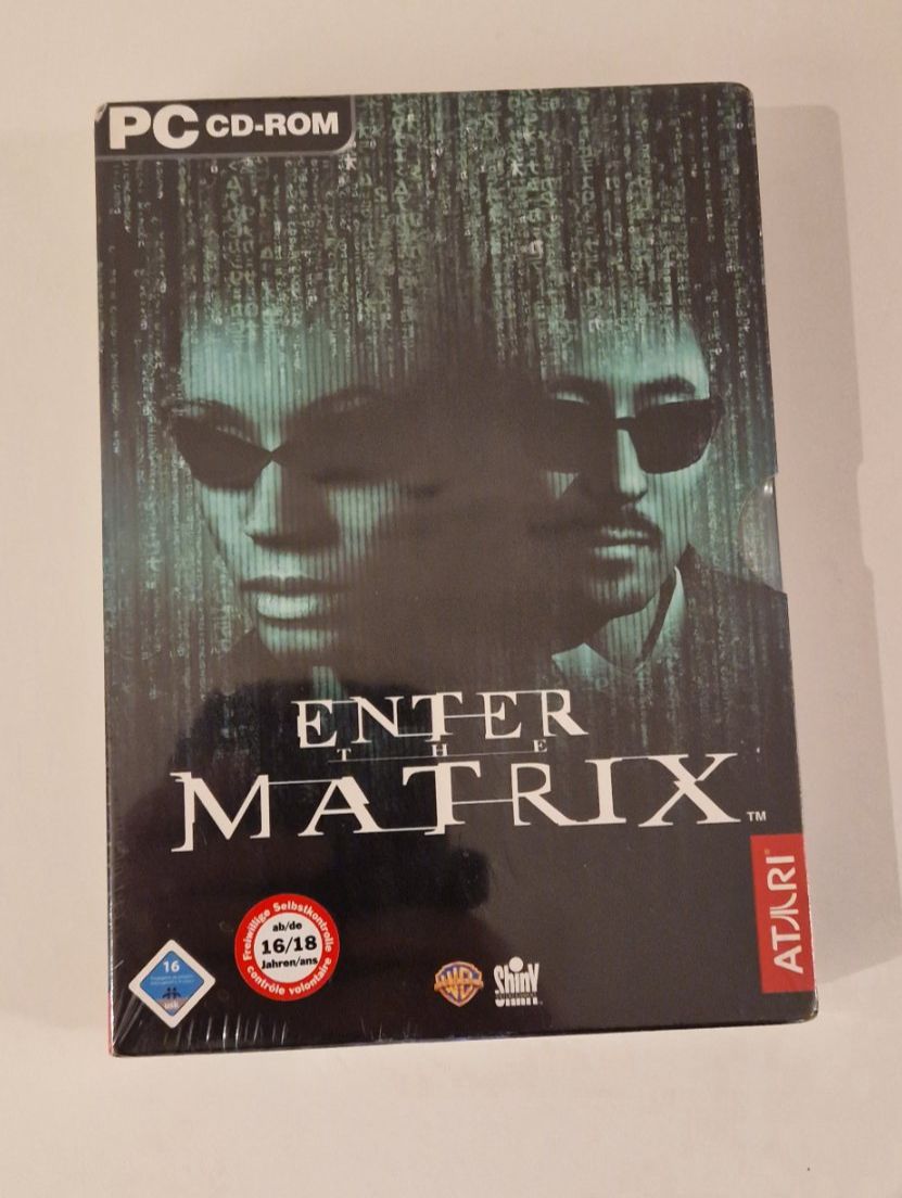 Enter the Matrix PC CD-ROM - Kultspiel, Originalverpackt (Neu (gemäss Beschreibung)) in Volken ...