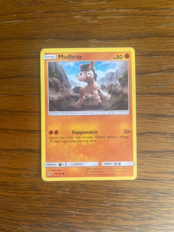 Carte Pokemon Mudbray - Guardians Rising - IT (Gebraucht) in Vernayaz ...