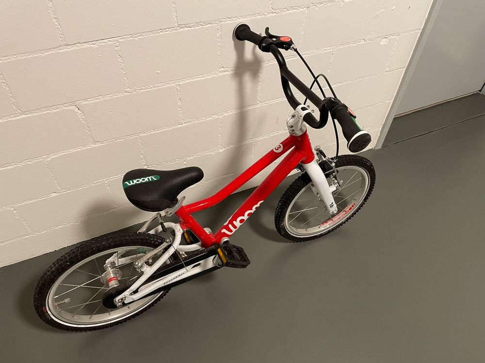 Kindervelo Woom 3 Rot | Kaufen auf Ricardo