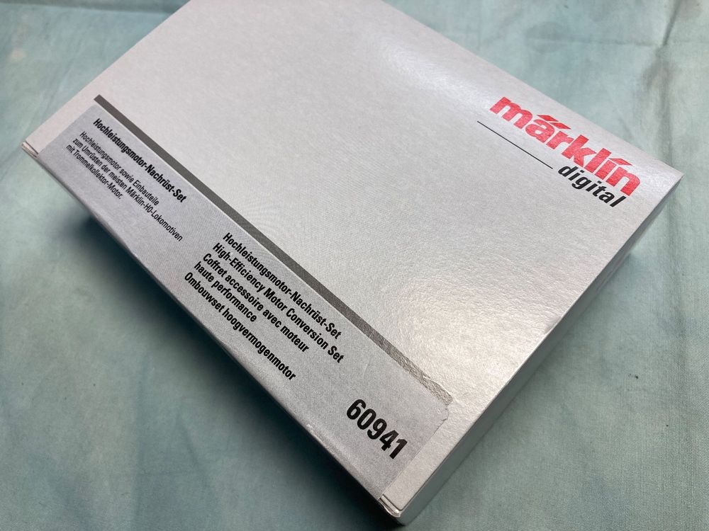 60941 Hochleistungsmotor Nachrüstset Märklin (Neu und originalverpackt ...