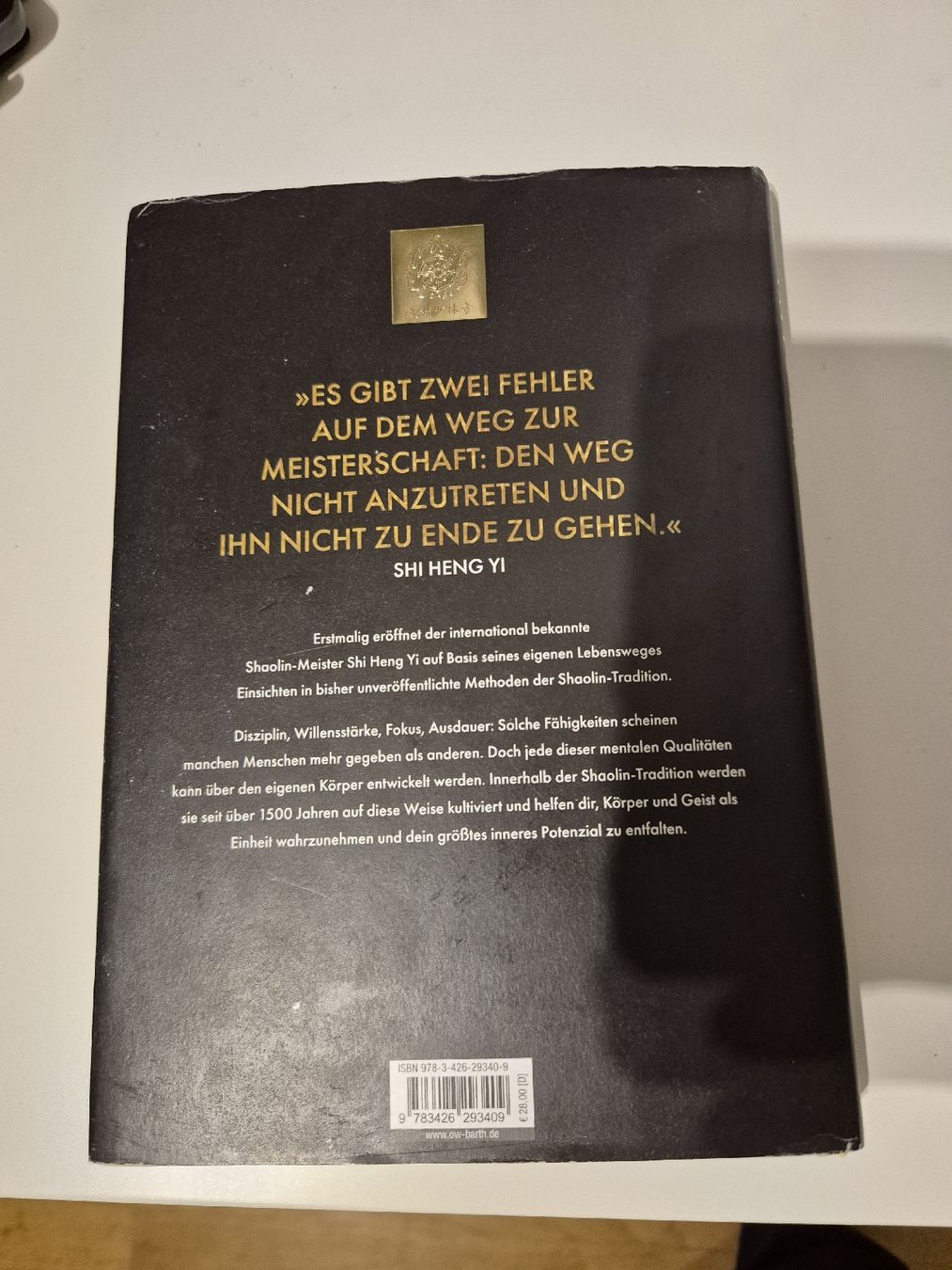 Shaolin Spirit - Meistere dein Leben! (Gebraucht) in Wagen für CHF 18 ...
