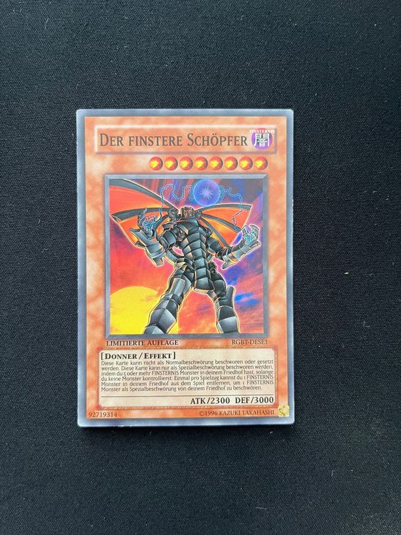 Der Finstere Schöpfer (RGBT-DESE1), Super Rare (Gebraucht) in Gränichen ...