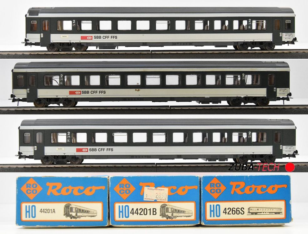 3x Roco Personenwagen EW IV SBB H0 GS ohne OVP | Kaufen auf Ricardo