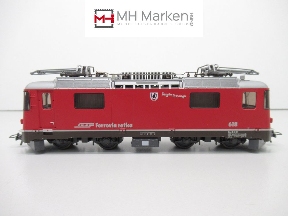 Bemo 1258 158 RhB Ge 4/4 II 618 "Bergün" Dc Analog H0m | Kaufen auf Ricardo
