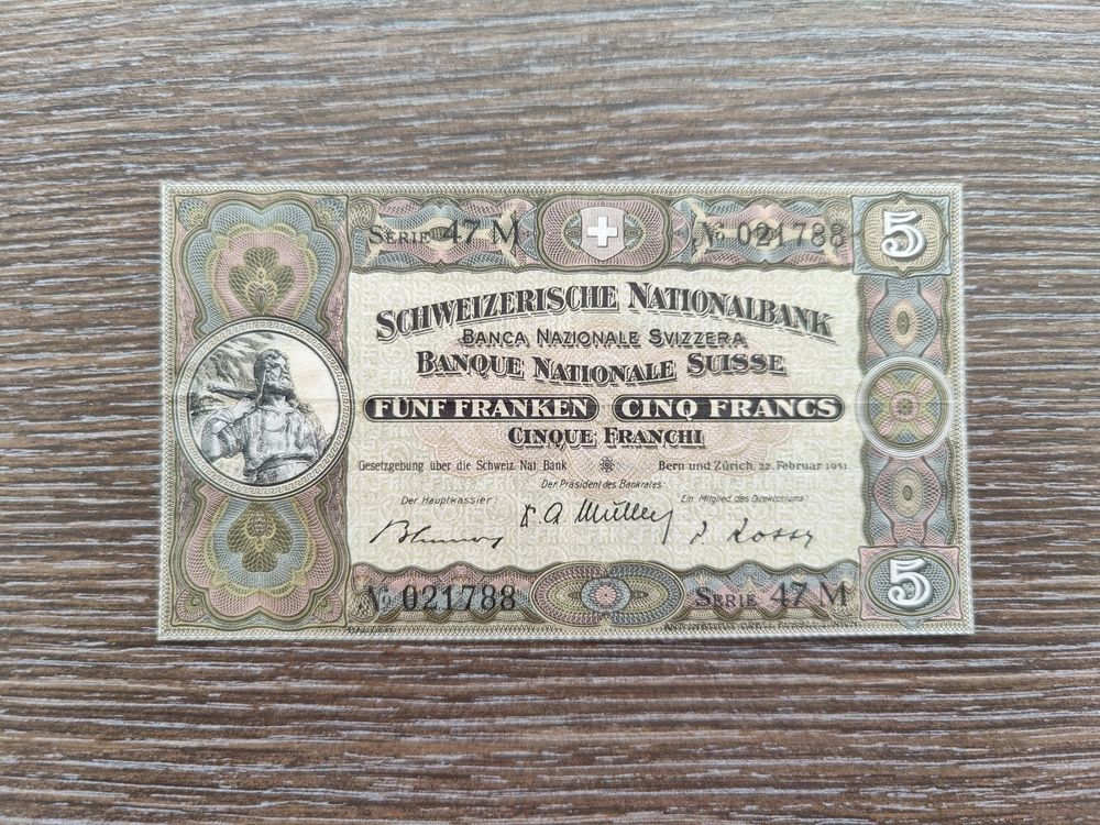 Schweiz 5 Franken 1951 !!!!!!! (Gebraucht) in Flaach für CHF 7 – mit Lieferung auf Ricardo kaufen