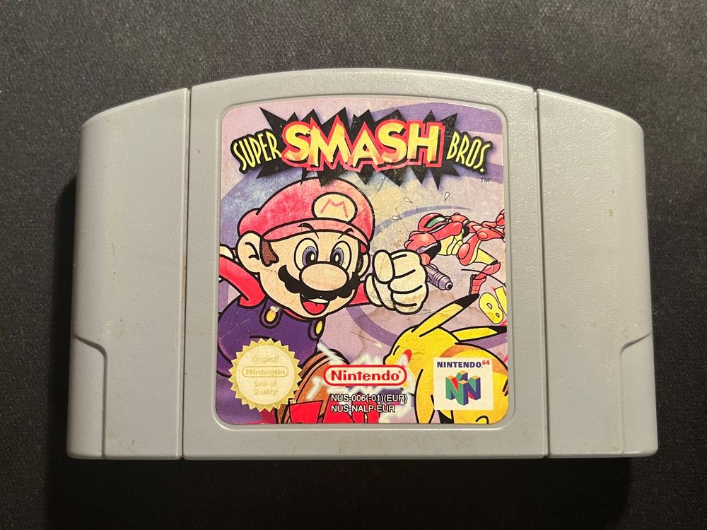 Super Smash Bros 64 Nintendo 64 N64 Pal | Kaufen auf Ricardo