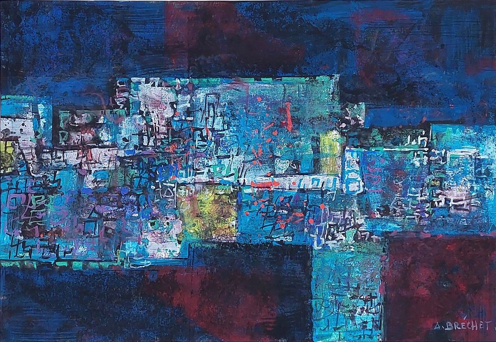 André Bréchet - peintre jurassien élève d'André Lhote | Kaufen auf Ricardo