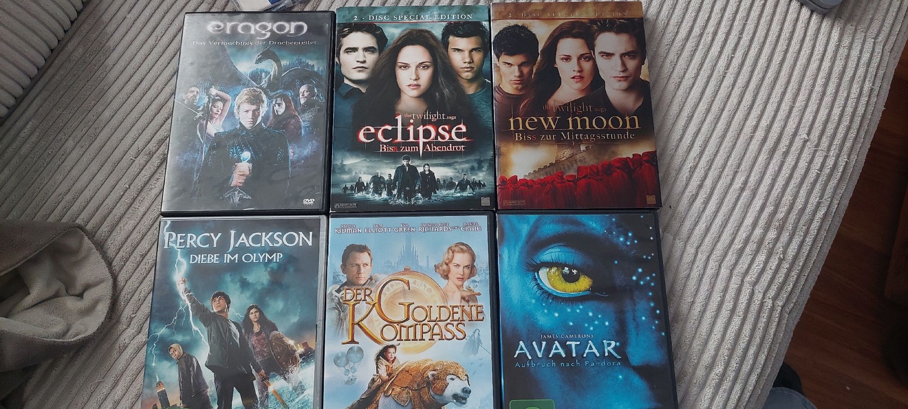 Fantasy DVD Sammlung: Eragon, Twilight, Percy Jackson u.a. (Gebraucht) in Romanshorn für CHF 25 ...