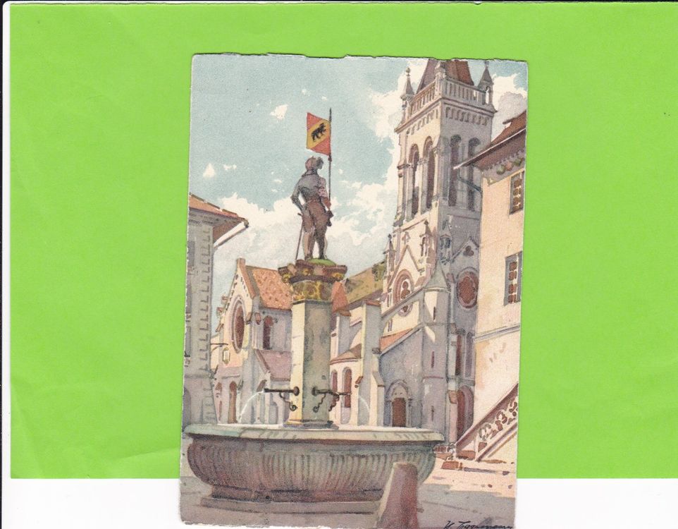 Bern.Brüggler Brunnen auf dem Rathausplatz, Edition Max Künz (Gebraucht ...