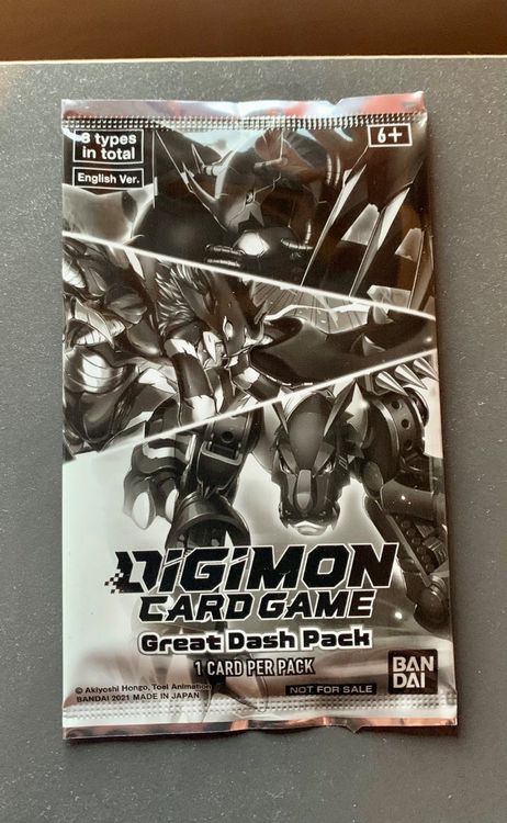 Digimon Card Game - Great Dash Pack (Neu und originalverpackt) in Plasselb für CHF 2 – mit ...
