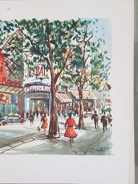 Lithographie Claude Ducollet... (Gebraucht) in Glattbrugg für CHF 40 ...